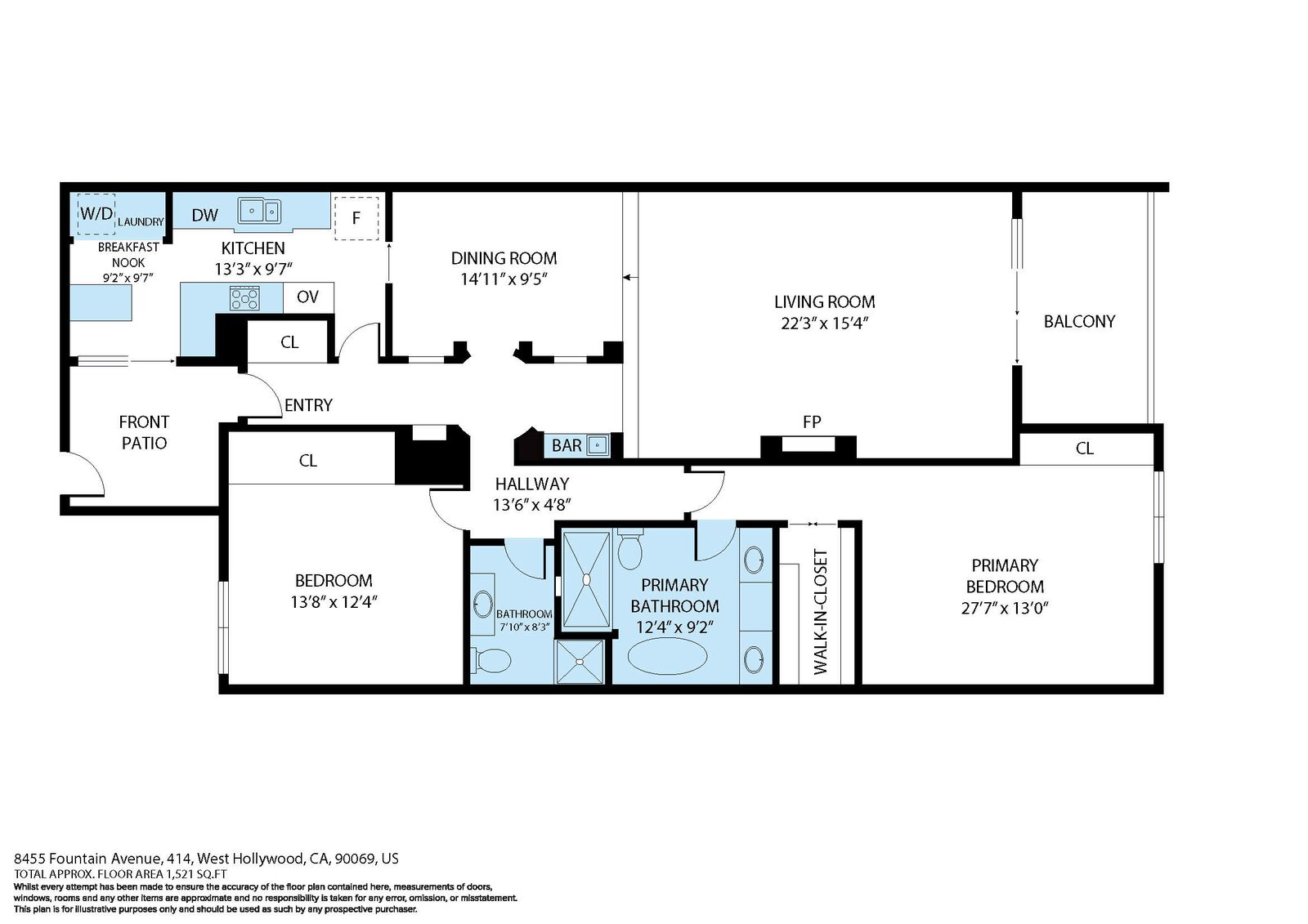 8455 Fountain Ave., #414, West Hollywood, CA, 90069 | Rela