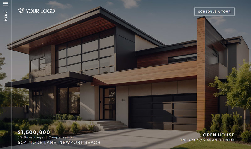 Single Property Website Templates | Rela